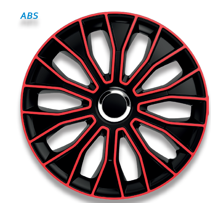 Koppasett 16" Voltec pro black & red "Petex" | Hekla
